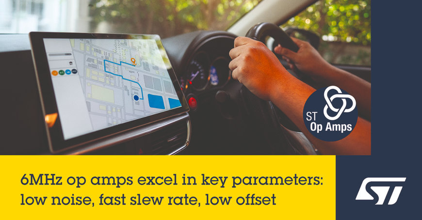 Stmicroelectronics Boosts All Round Performance In Op Amps For